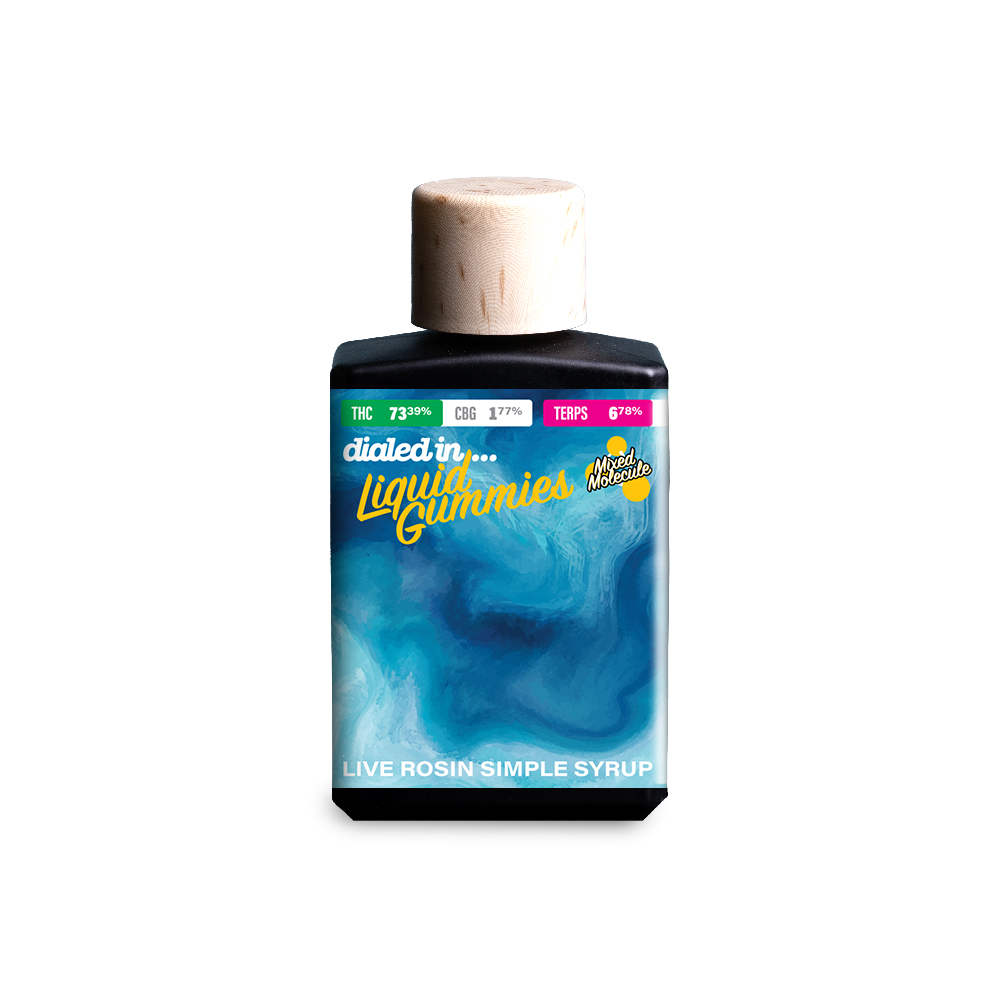 DIALED IN - Super Buff Cherry - Sativa Liquid Gummies - 100MG